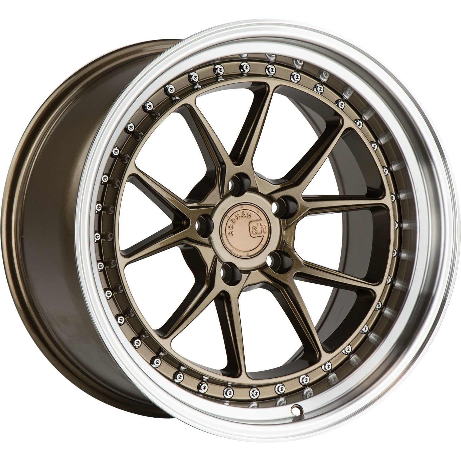 Aodhan DS08 19x11 15mm Bronze with Machined Lip – TFS Wheels