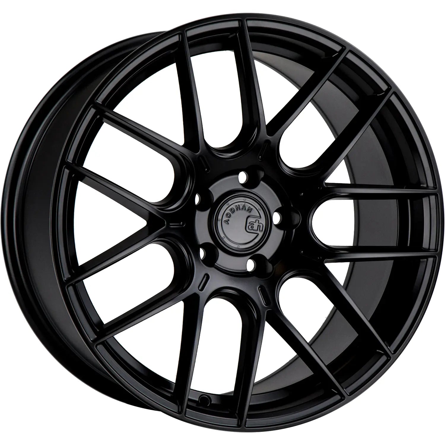 Aodhan AH-X 18x9.5 35mm Matte Black – TFS Wheels