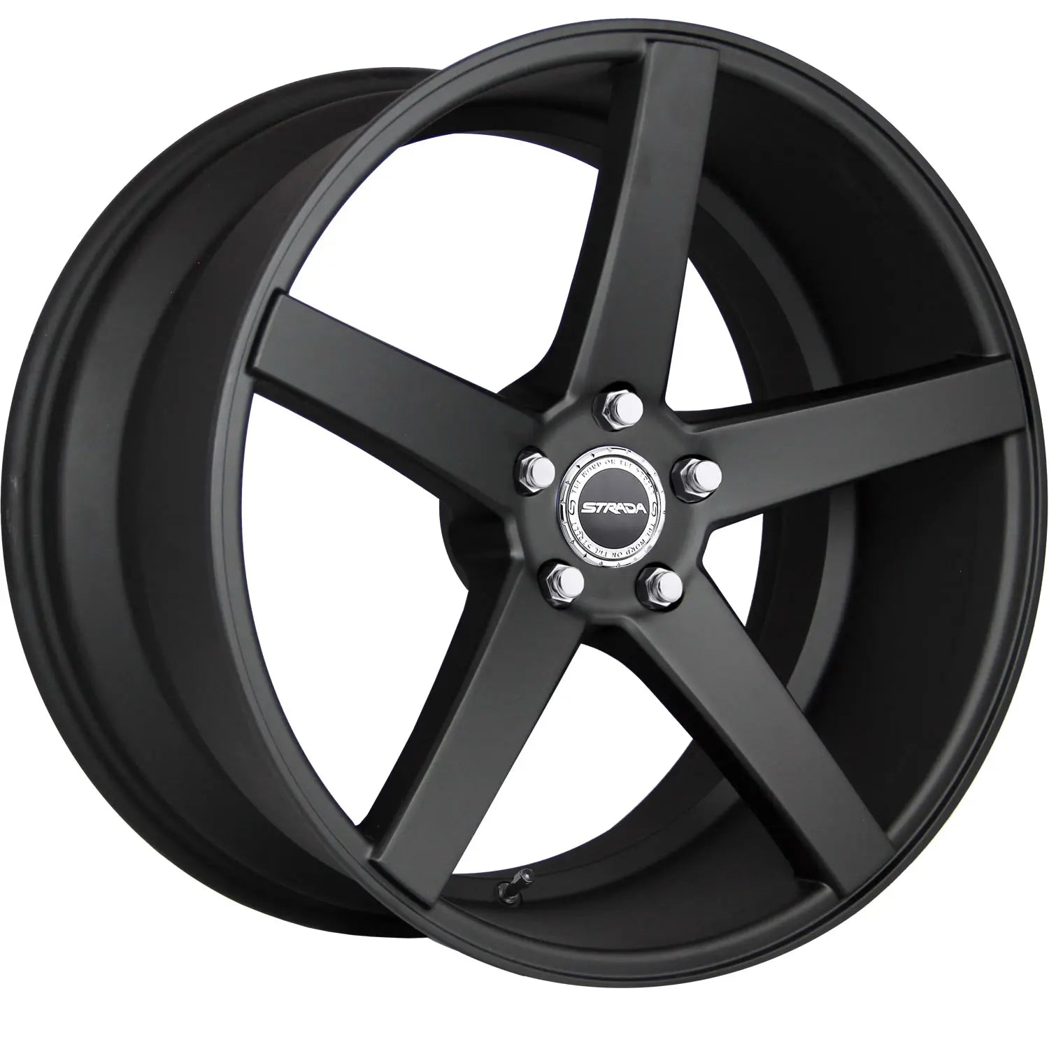 Strada Perfetto S35 22x9.5 24mm Stealth Black – TFS Wheels