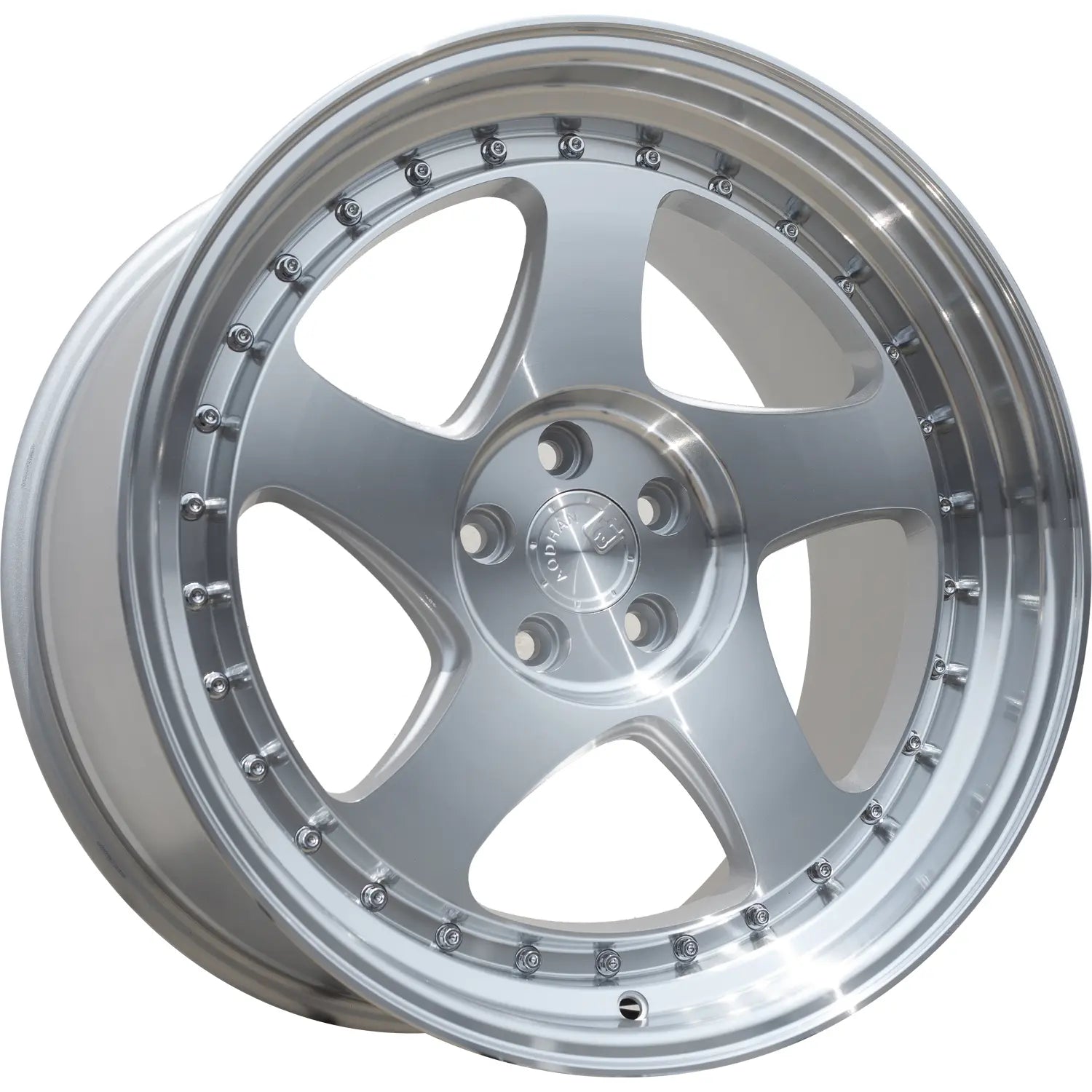 Aodhan AH01 16x8 Silver with Machined Face 15mm – TFS Wheels
