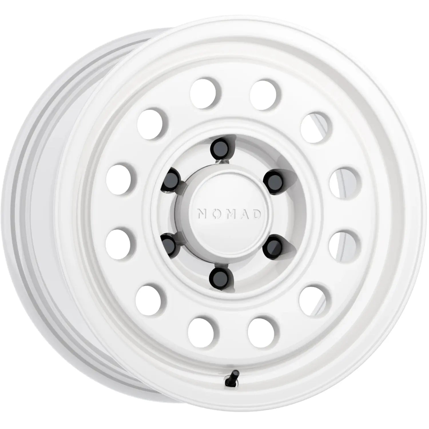 NOMAD 501 Convoy 17x8.5 0mm Gloss White – TFS Wheels