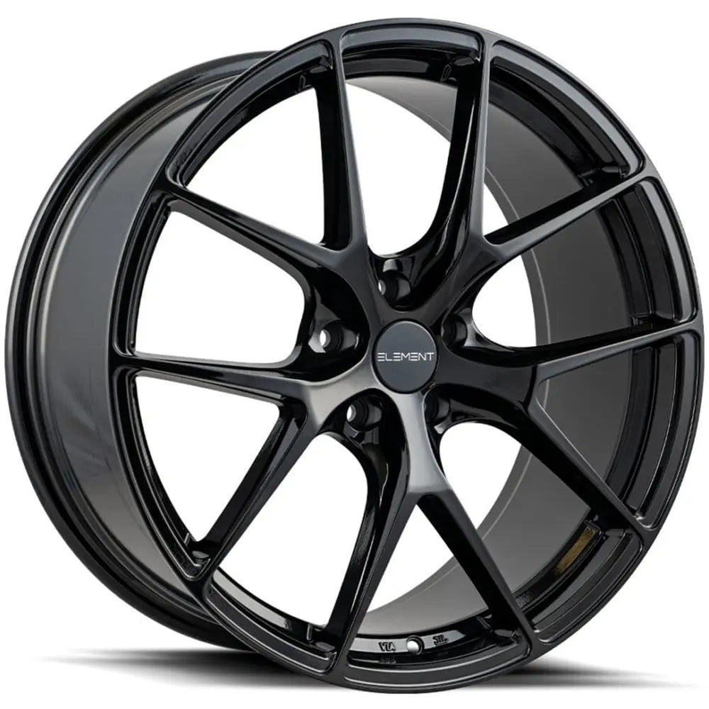 Element EL44 20x10.5 +42mm Gloss Black – TFS Wheels