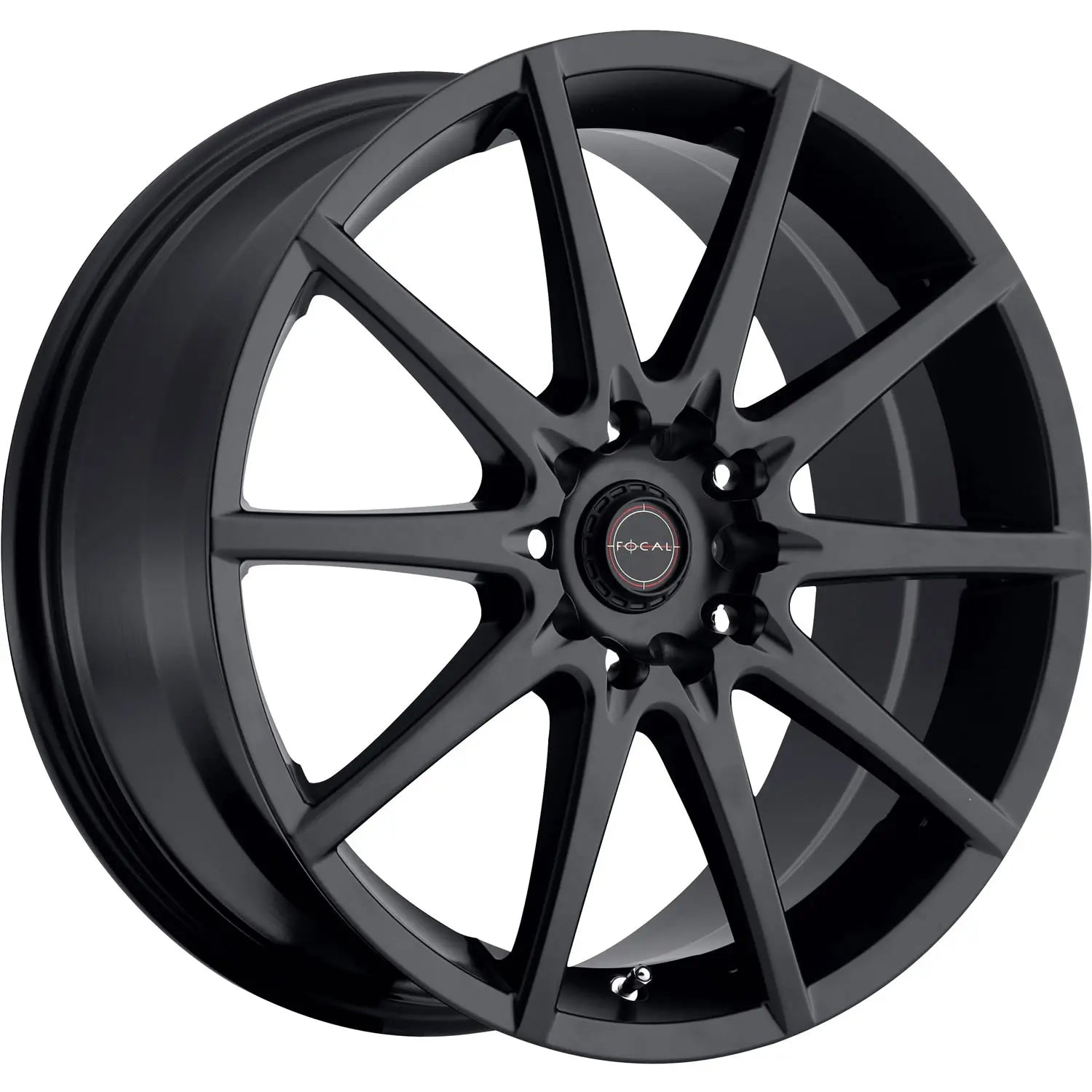 Focal F-04 428 18x8 +48mm Satin Black – TFS Wheels