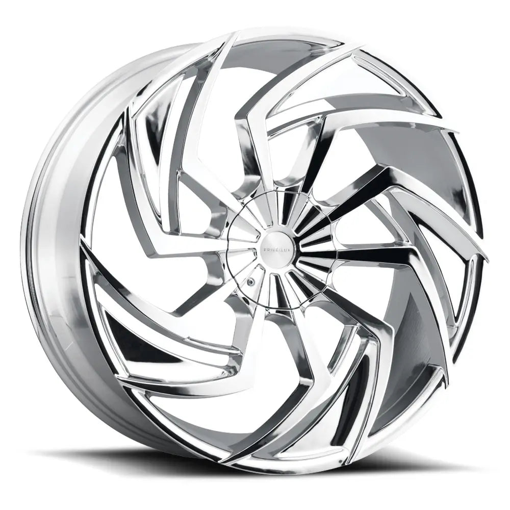 Privelux PL13 22x9.5 +15mm Chrome – TFS Wheels